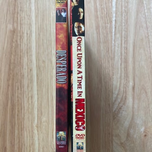 Desperado/once Upon a Time in Mexico Dvds Choose 1 Action/western/1990s ...