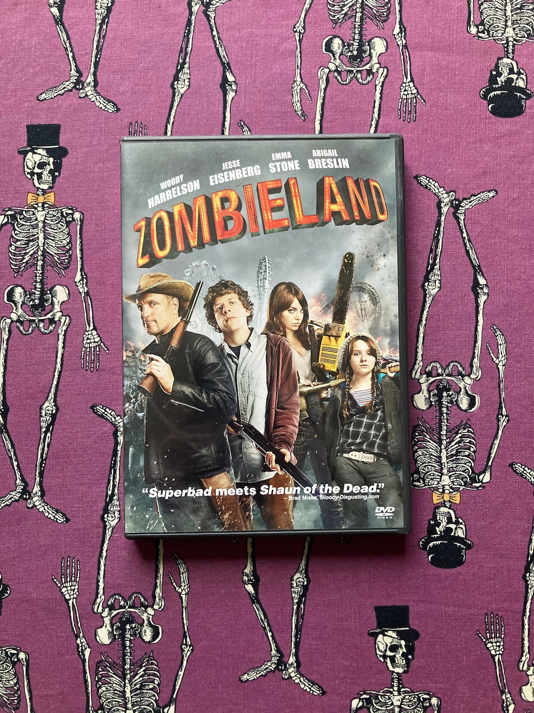Zombieland DVD 2000s Horror Comedy Supernatural/zombies/post ...