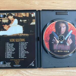 Desperado/once Upon a Time in Mexico Dvds Choose 1 Action/western/1990s/robert Rodriguez - Etsy