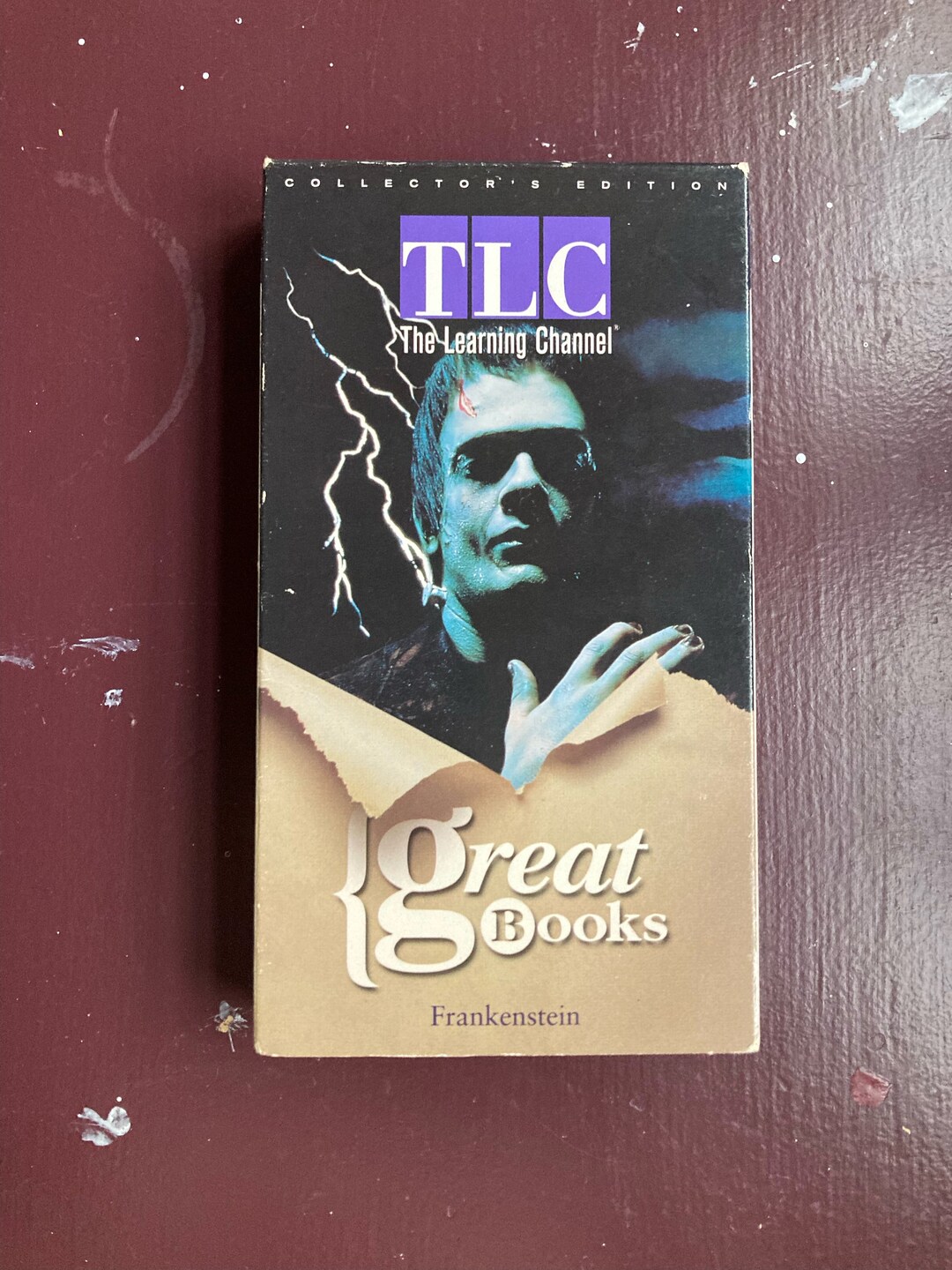 Frankenstein Great Books VHS 1996 Documentary, TLC Collector's Edition ...