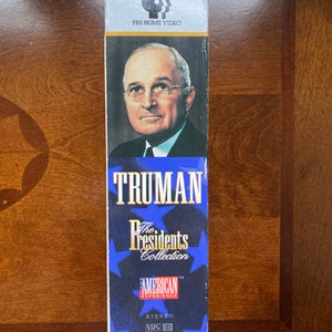 Truman American Experience VHS PBS Home Video, 1997 Documentary/history ...
