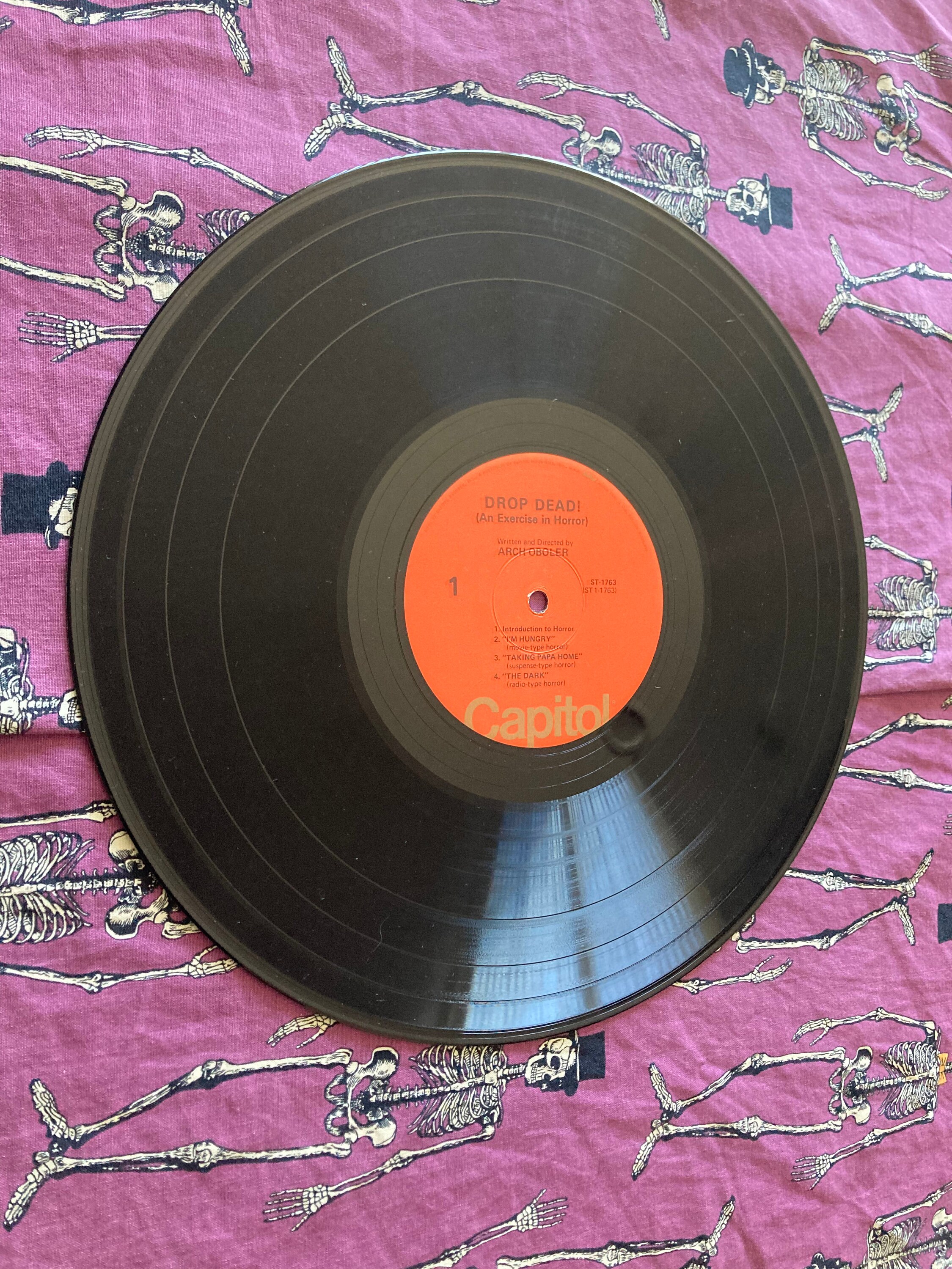 Drop Dead an Exercise in Horror Vinyl arch Oboler 1962 - Etsy