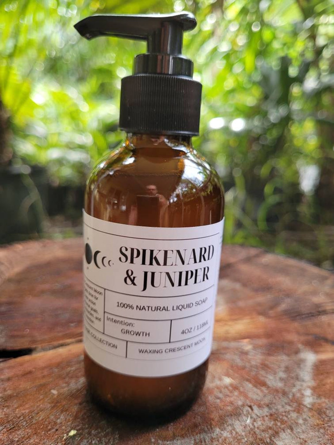Spikenard/juniper Blend Liquid Soap 4oz - Etsy