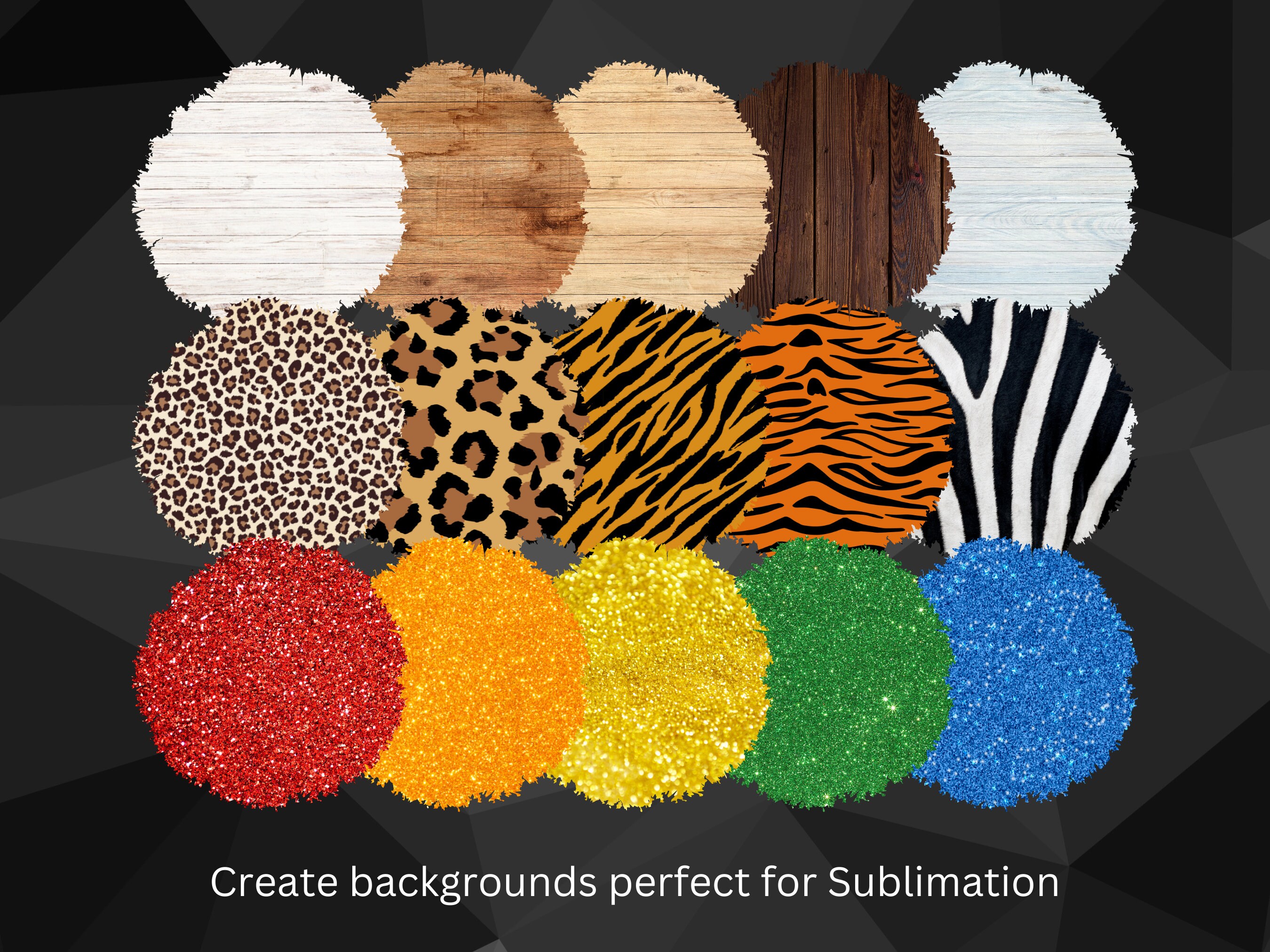 Fill Your Own Design Backgrounds Canva Templates Sublimation - Etsy