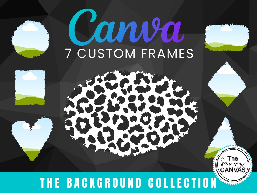 Fill Your Own Design Backgrounds, Canva Templates, Sublimation ...