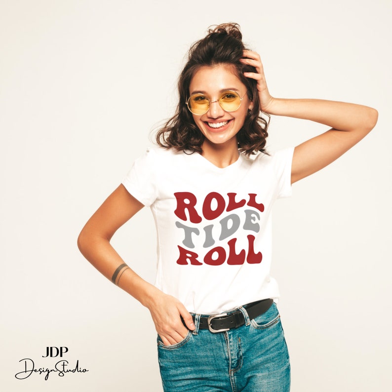 Alabama Crimson Tide Groovy Retro SVG PNG JPG Instant Download - Etsy