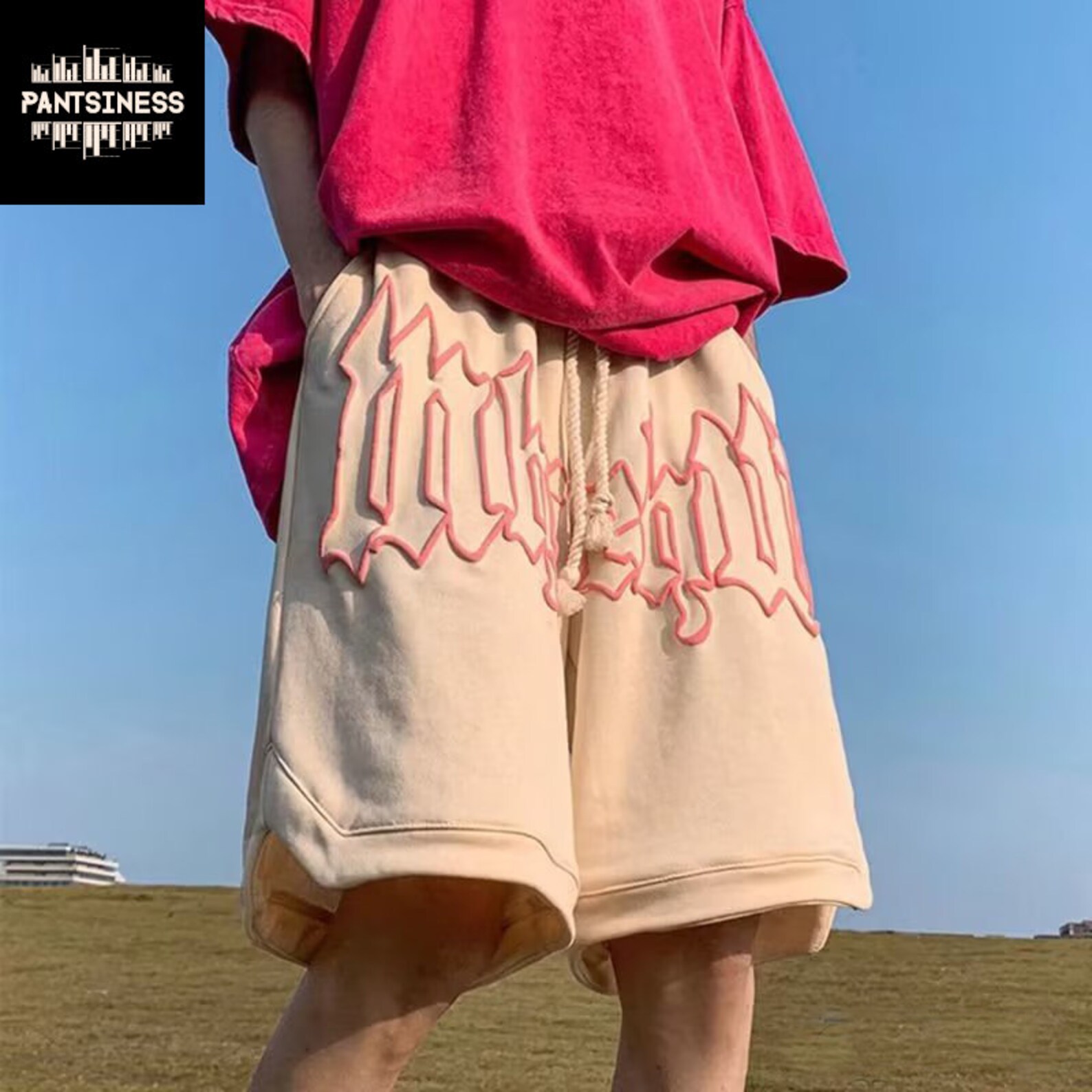 Y2K Summer Printed Shorts, Unisex Harajuku High Street Pants, Casual ...