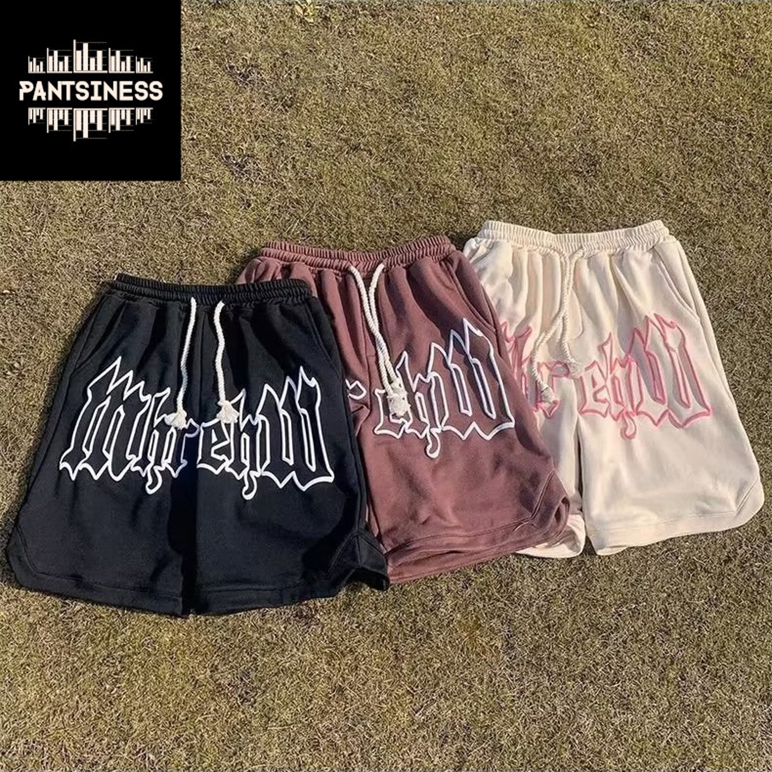 Y2K Summer Printed Shorts, Unisex Harajuku High Street Pants, Casual ...