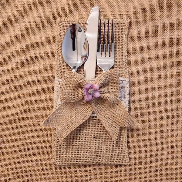 Rustic Silverware - Etsy