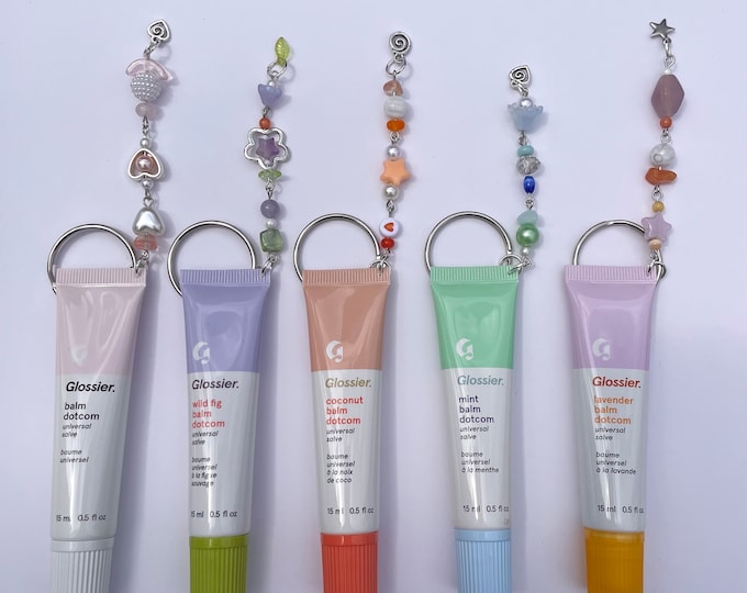 Glossier Balm Dotcom Keychains - Etsy