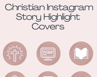 12 Pink Christian Instagram Highlight Covers - Etsy