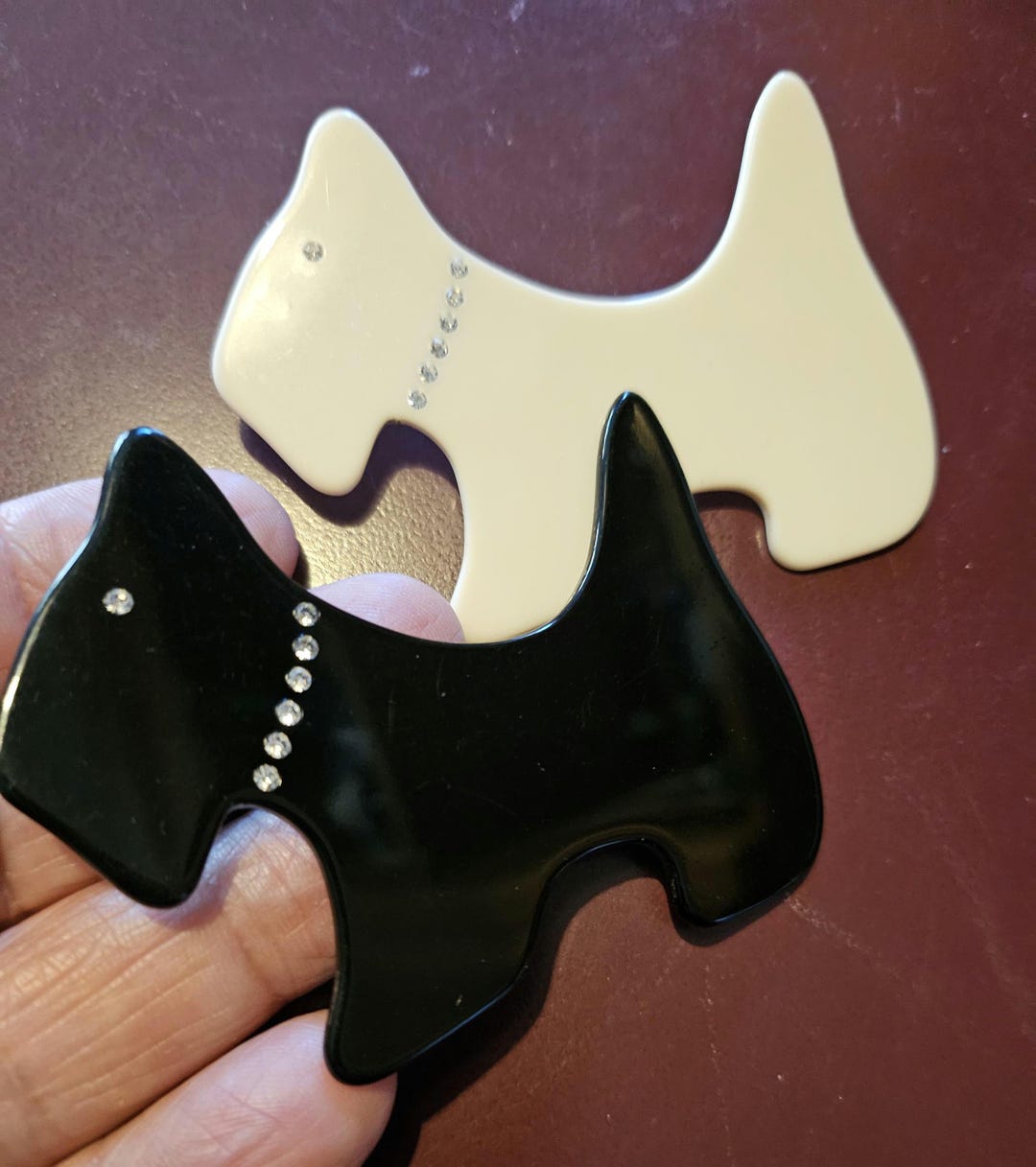 Way Too Sweet AGATHA Vintage Scottie Pins!! - Etsy
