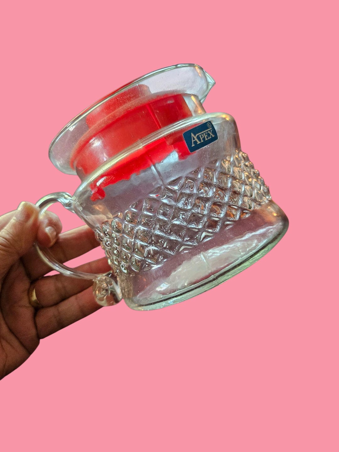 60s Juice Server...new With Original Tag! Nice Thick Glass! NIP - Etsy