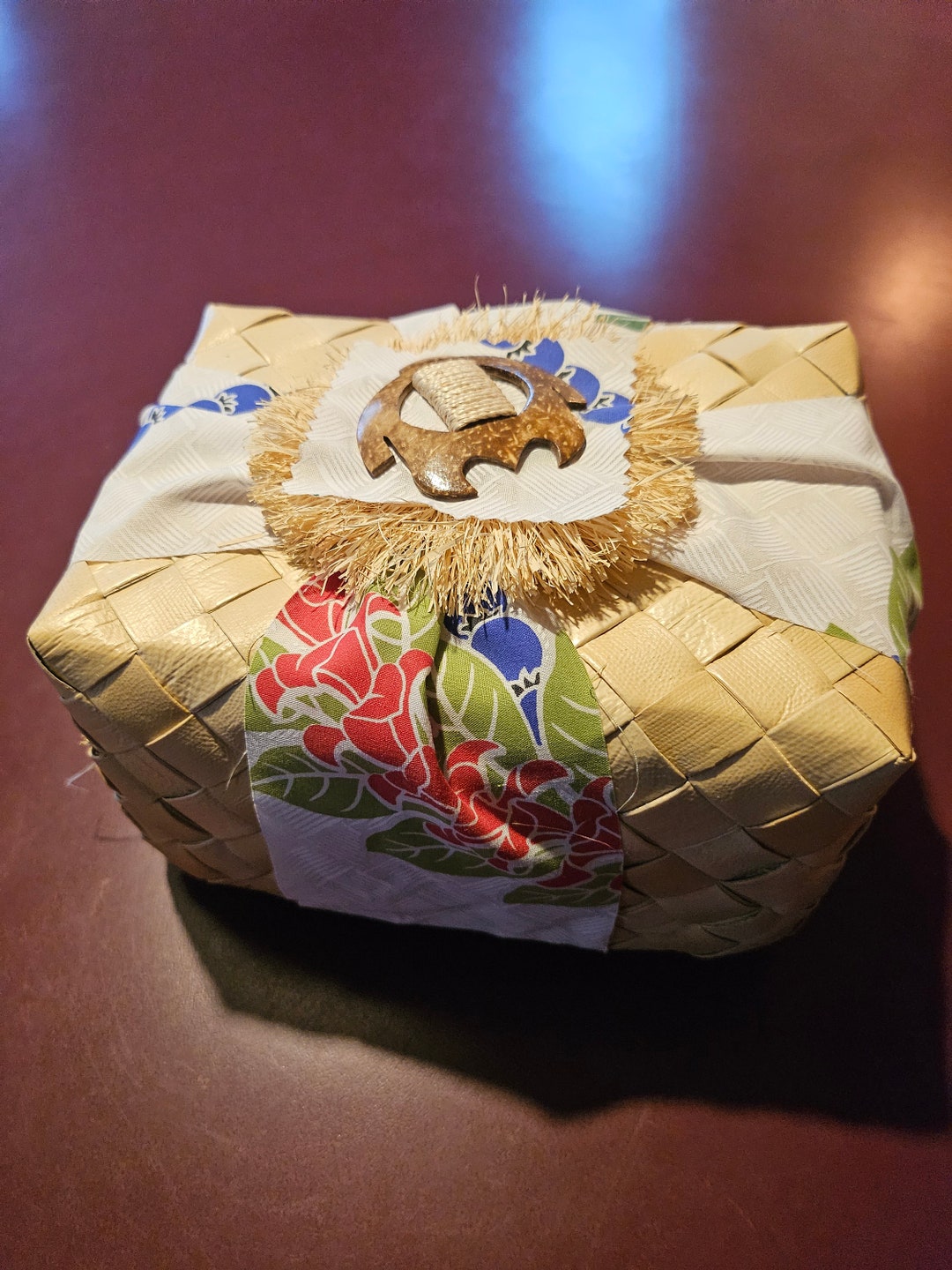 Vintage Japanese Gift Basket...nice Way to Wrap a Gift! and so ECO!! - Etsy