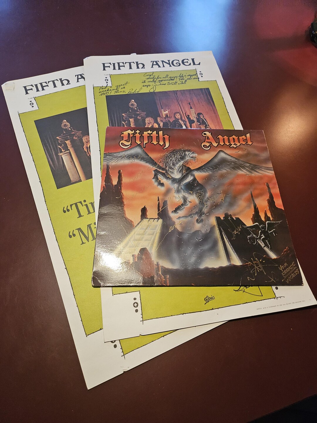 Fifth Angel Autographed Poster and Album Cover...rock ON! - Etsy