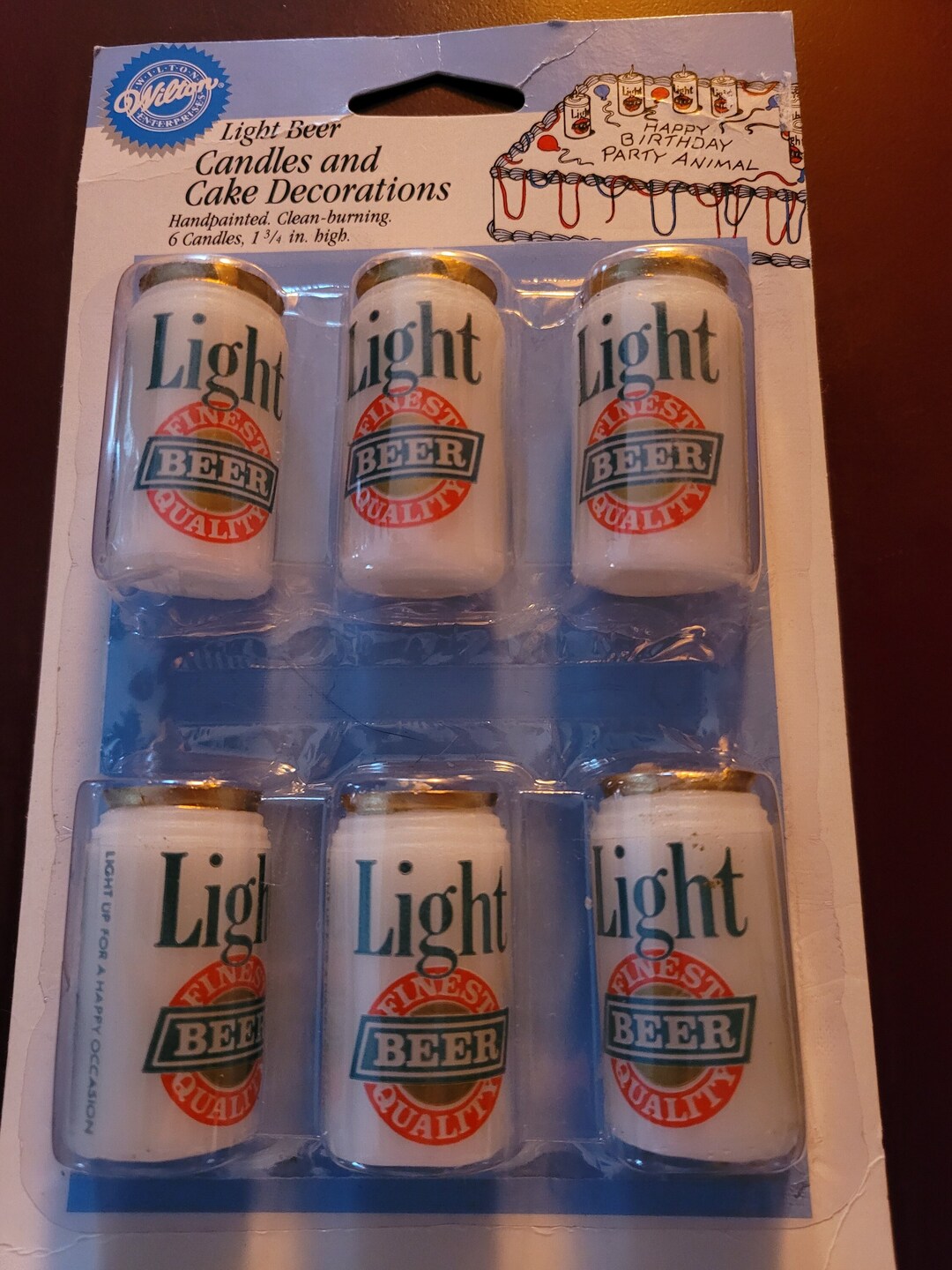 So Fun Vintage Beer Can Birthday Candles NIP Wilton - Etsy