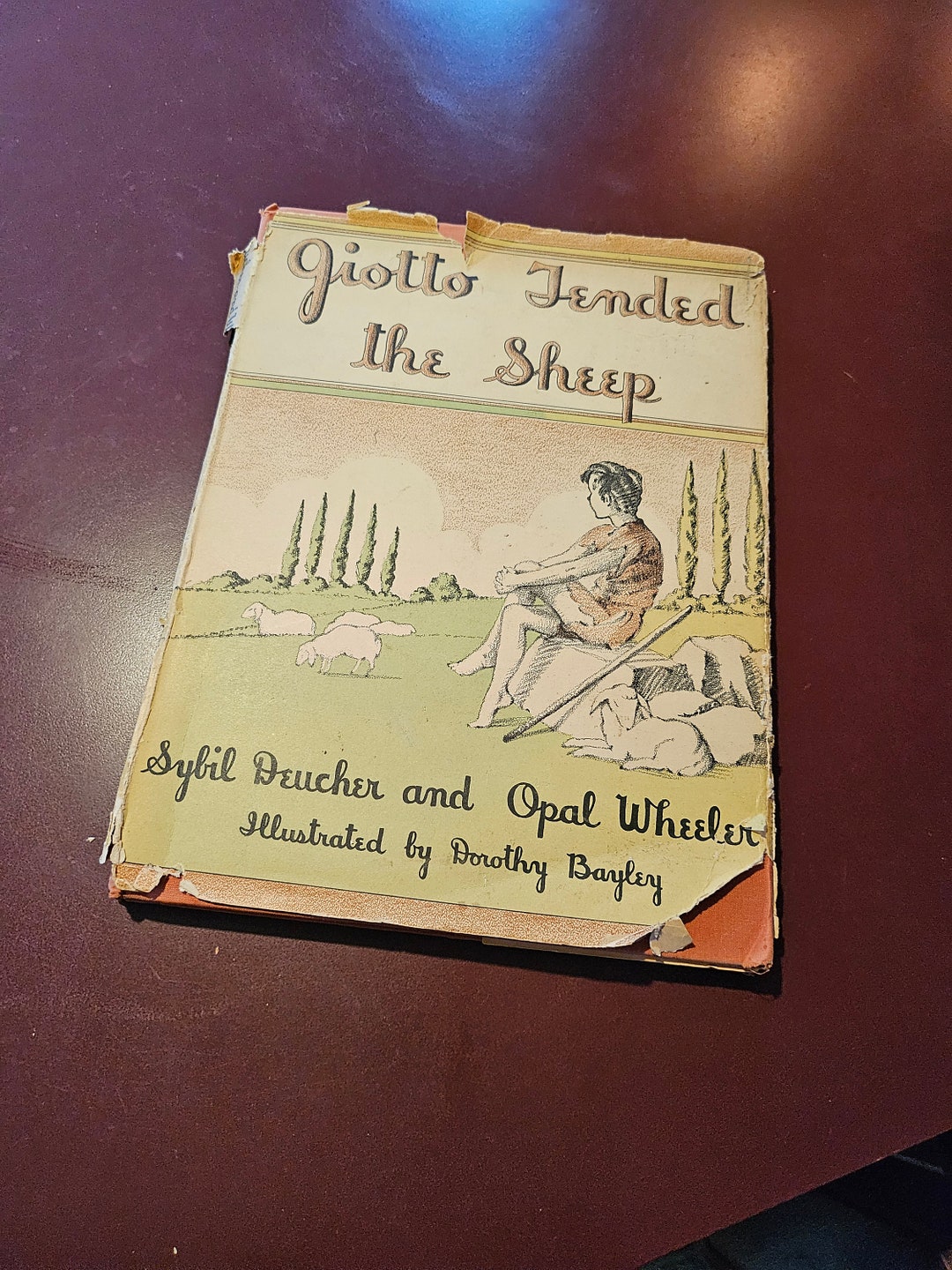 Giotto Tended the Sheep 1938...amazing Artist Story for Children - Etsy
