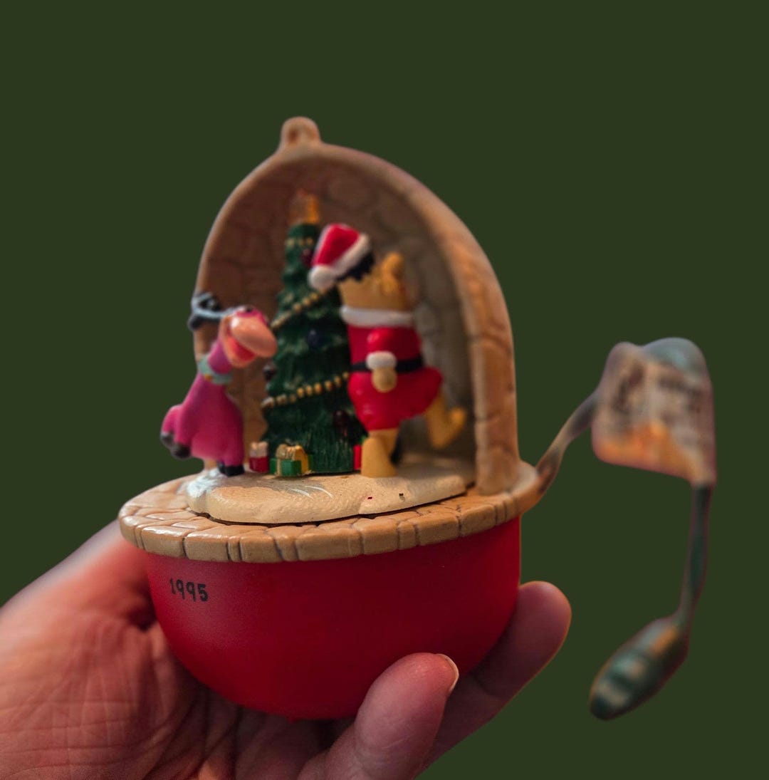 1995 Flintstones Ornament...fred and Dino Time! This Type Plugs Right ...