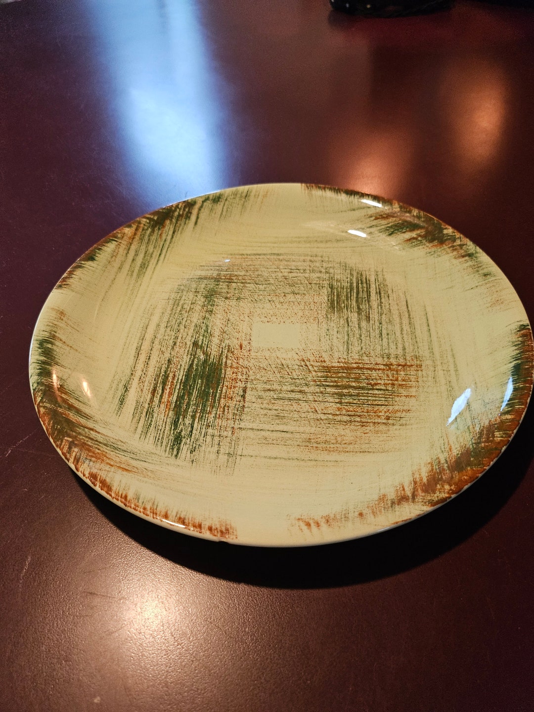 Raffia Vernonware CA Pottery... so Cool Design and Color! - Etsy