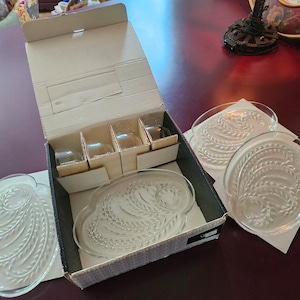 Very Vintage Lunch, Snack or Teatime Set...1950-60s...still in Original ...