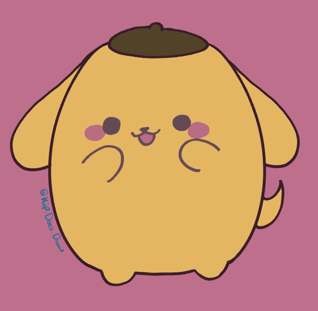 Pompompurin Cute Chibi Sticker - Etsy