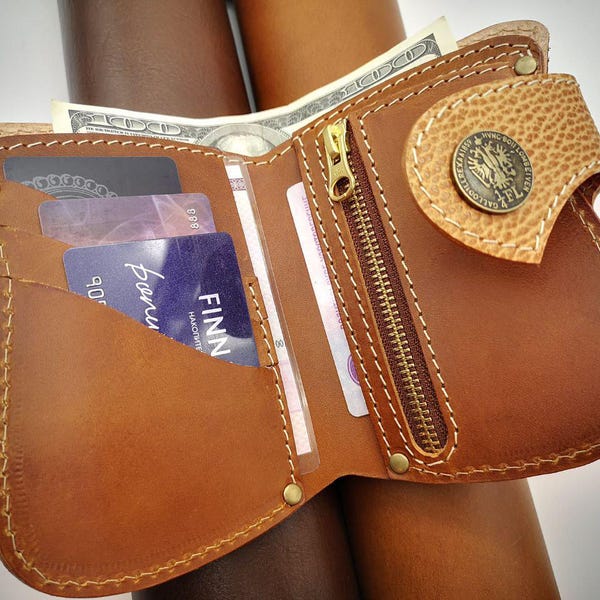 Biker Wallet Pattern - Etsy