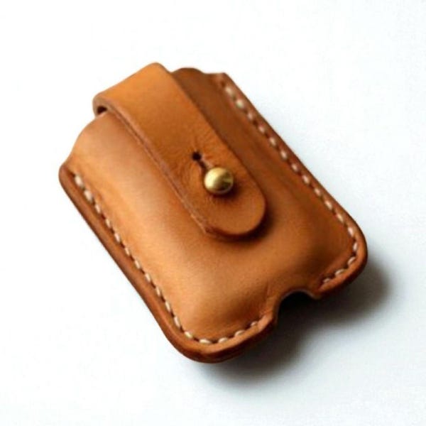 Leather Zippo Pouch Belt - Etsy