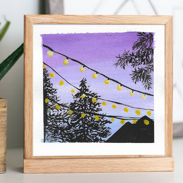 Sunset String Art - Etsy