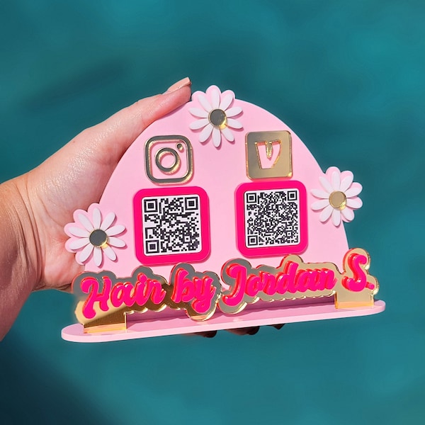 Pink Acrylic Sign - Etsy