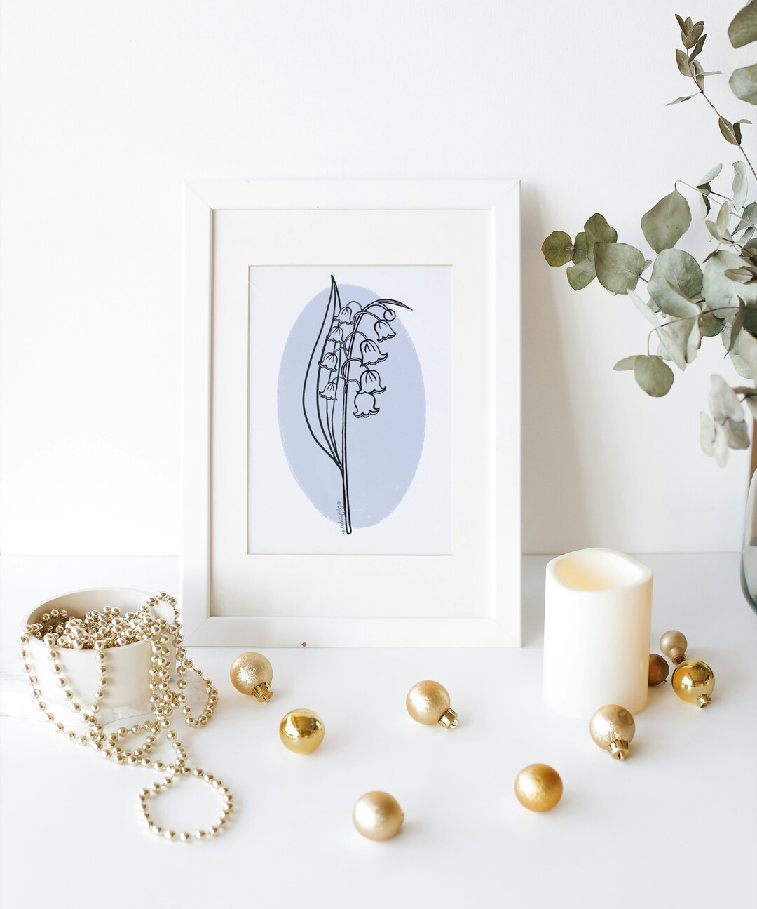 Birth Month Flower Art Prints, Personalized Floral Decor, Celebrate ...