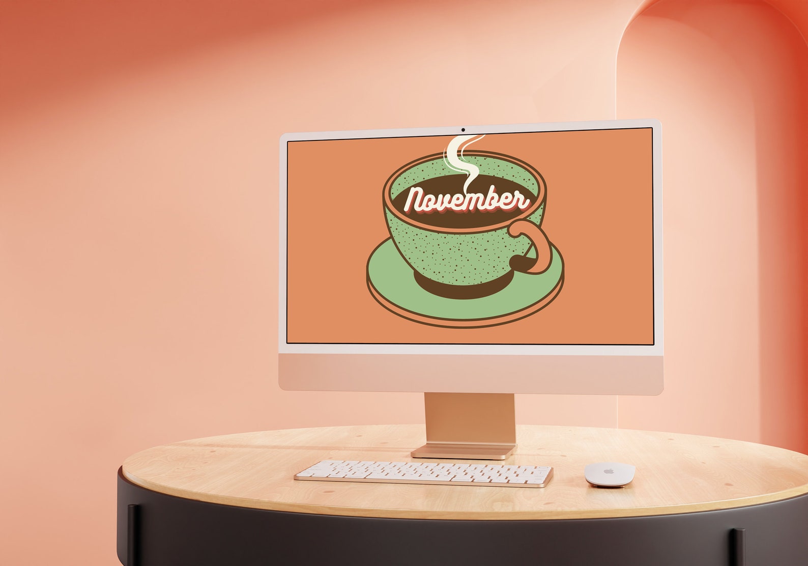November Desktop Wallpaper| Fall Wallpaper| Coffee| Pumpkin Spice Latte ...
