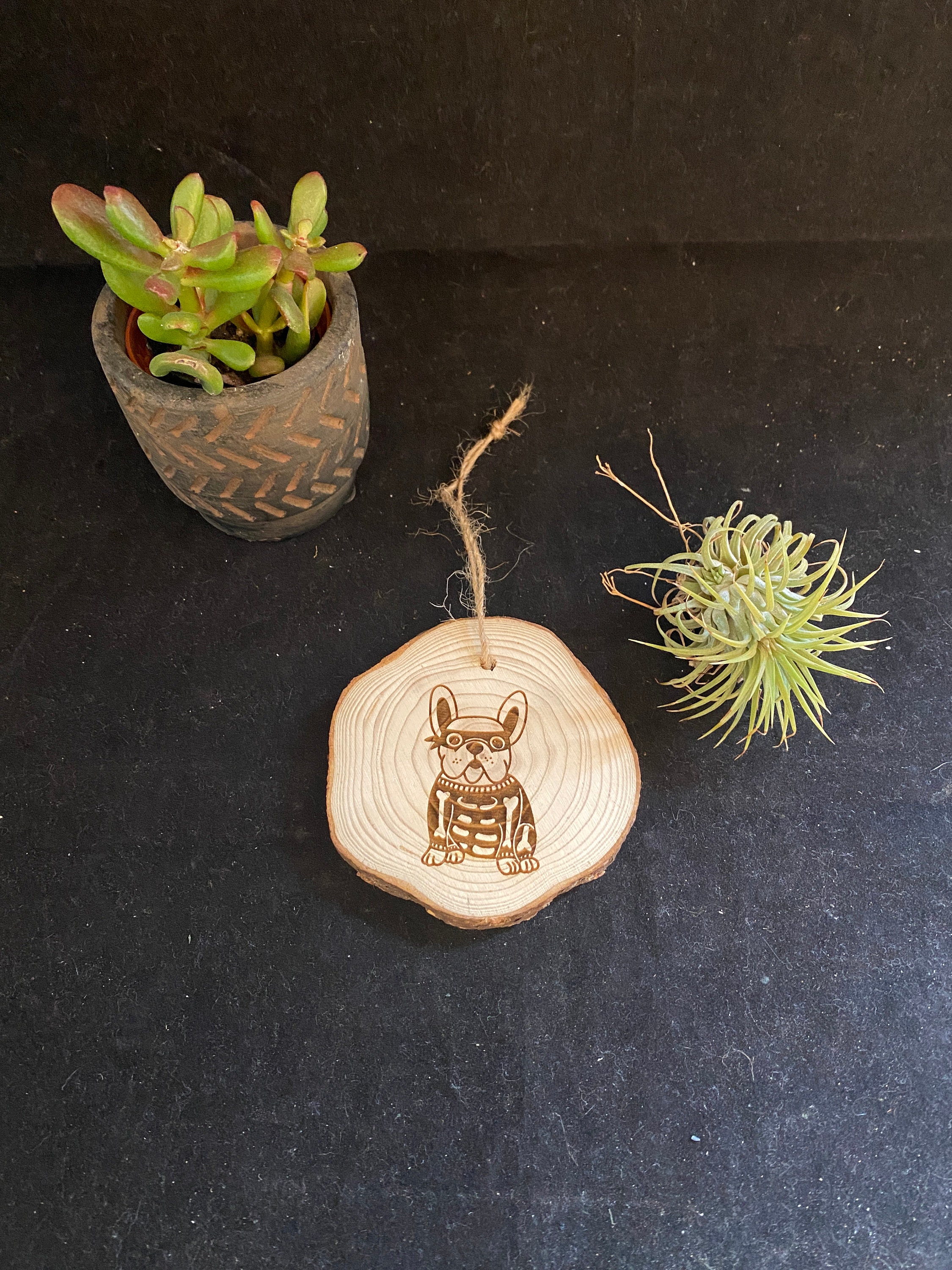 French Bulldog Skeleton Halloween Costume Laser Engraved - Etsy