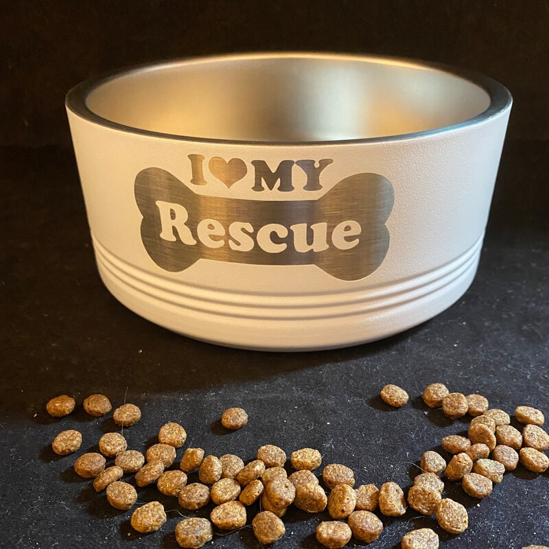 I Love My Rescue Dog - Etsy