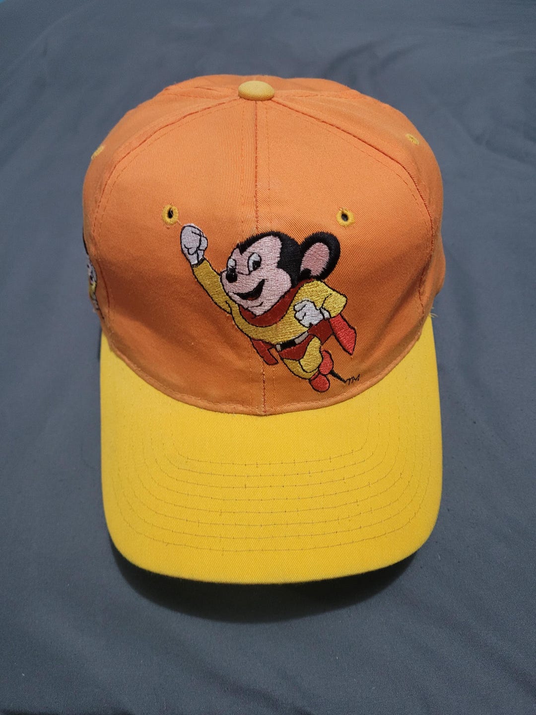 Vintage 90s Mighty Mouse Hat Cap American Needle Blockhead Cartoon ...