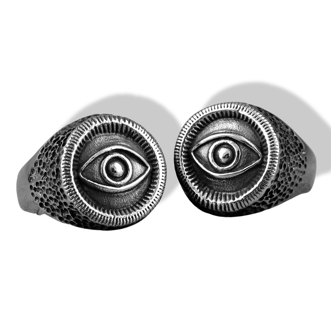 Egypt Eye of Horus God Masonic Ring, Eye of Providence Rings , Punk ...