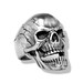 Vintage Broken Ares Skull Skull Ring Memento Mori Gothic Motorcyclist ...