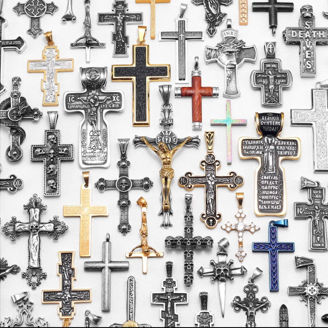 Jesus Cross Necklace , Religion Cross Necklaces , Cross Variety Pendant ...
