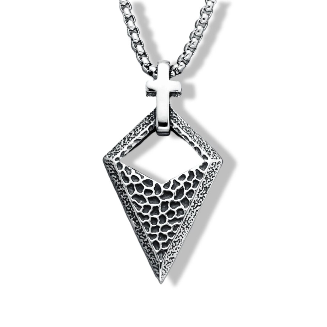 Cross Pendant | Unique Cross Pendant Chain Punk Long Necklace Pendant ...