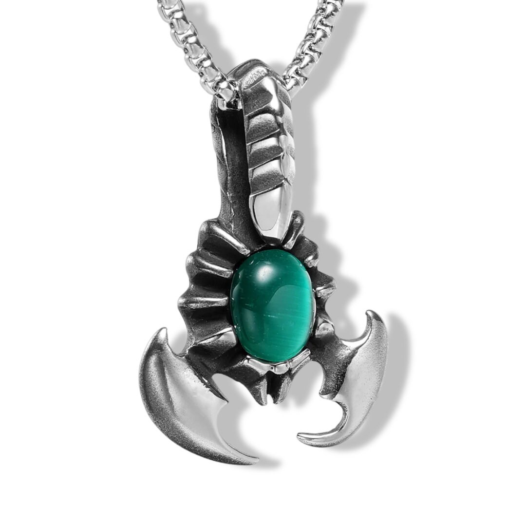 Sand King Scorpion Animal Mens Long Necklaces Pendants Chain | Scorpion ...