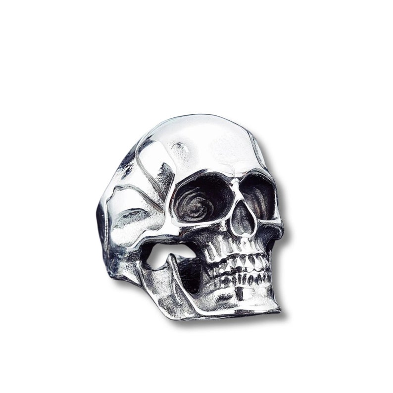 Terminator Skull Ring Gothic Skull Rings Skull Rings Skeleton Punk Hip ...