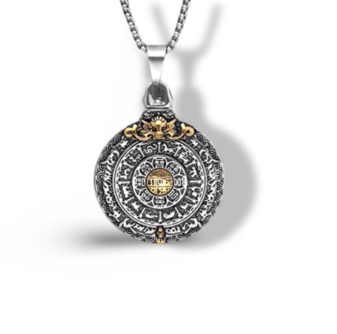 Buddhism Rebirth Bless Amulet Necklaces Pendant | Long Necklaces ...