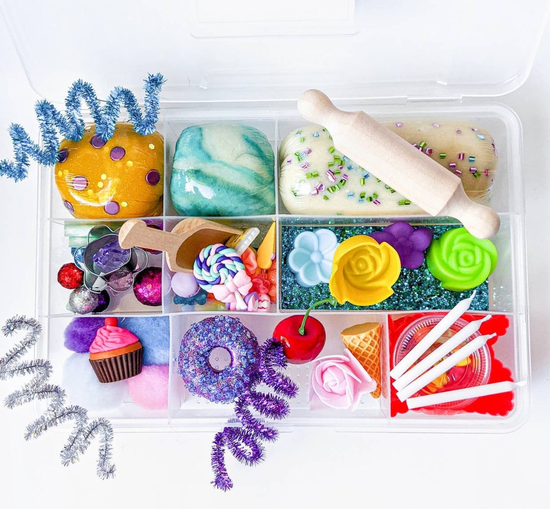 Sweets and Treats Playdough Kit | Sensory Bin | Pretend Play | Open ...