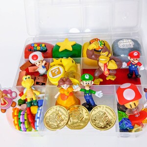 Mario Inspired Playdough Kit | Sensory Bin | Pretend Play | Busy Bin ...