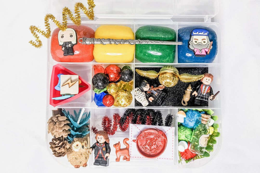 Harry Potter Inspired Playdough Kit Sensory Bin Pretend Play Busy Bin ...
