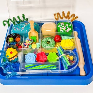 Sweets and Treats Playdough Kit | Sensory Bin | Pretend Play | Open ...