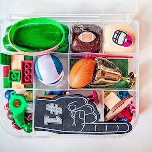 Football Playdough Kit | Sensory Bin | Educational Toys | Open-ended ...