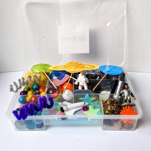 Astronaut Playdough Kit | Sensory Bin | Educational Toys | Open-ended ...