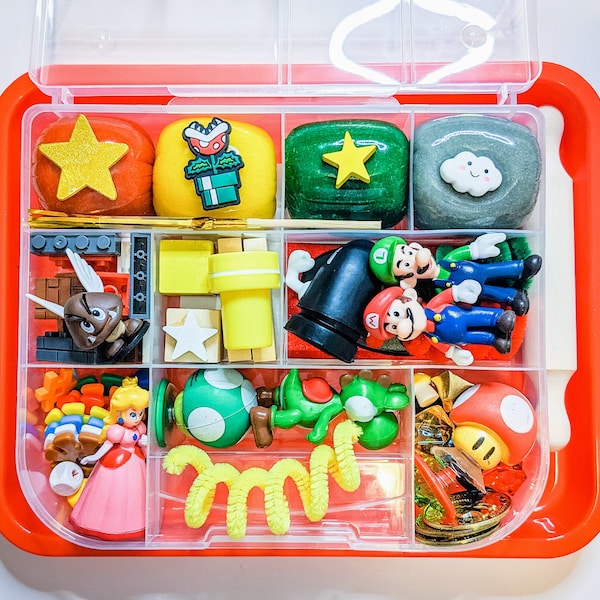 Super Mario Playdoh Kit - Etsy