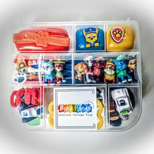 Paw Patrol (TM) Inspired Playdough Kit | Sensory Bin | Pretend Play ...