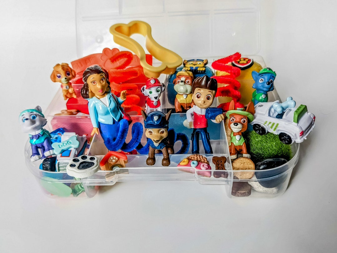 Paw Patrol (TM) Inspired Playdough Kit | Sensory Bin | Pretend Play ...